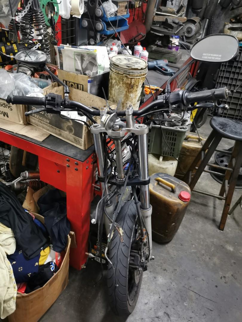 Yamaha FZ16 Fork & Wheel Rim, Motorcycles, Motorcycle Accessories on ...