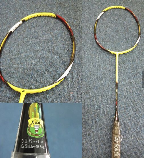 Yonex ArcSaber Z-Slash JP version badminton racquet 羽毛球拍, 運動產品, 運動與體育 ...