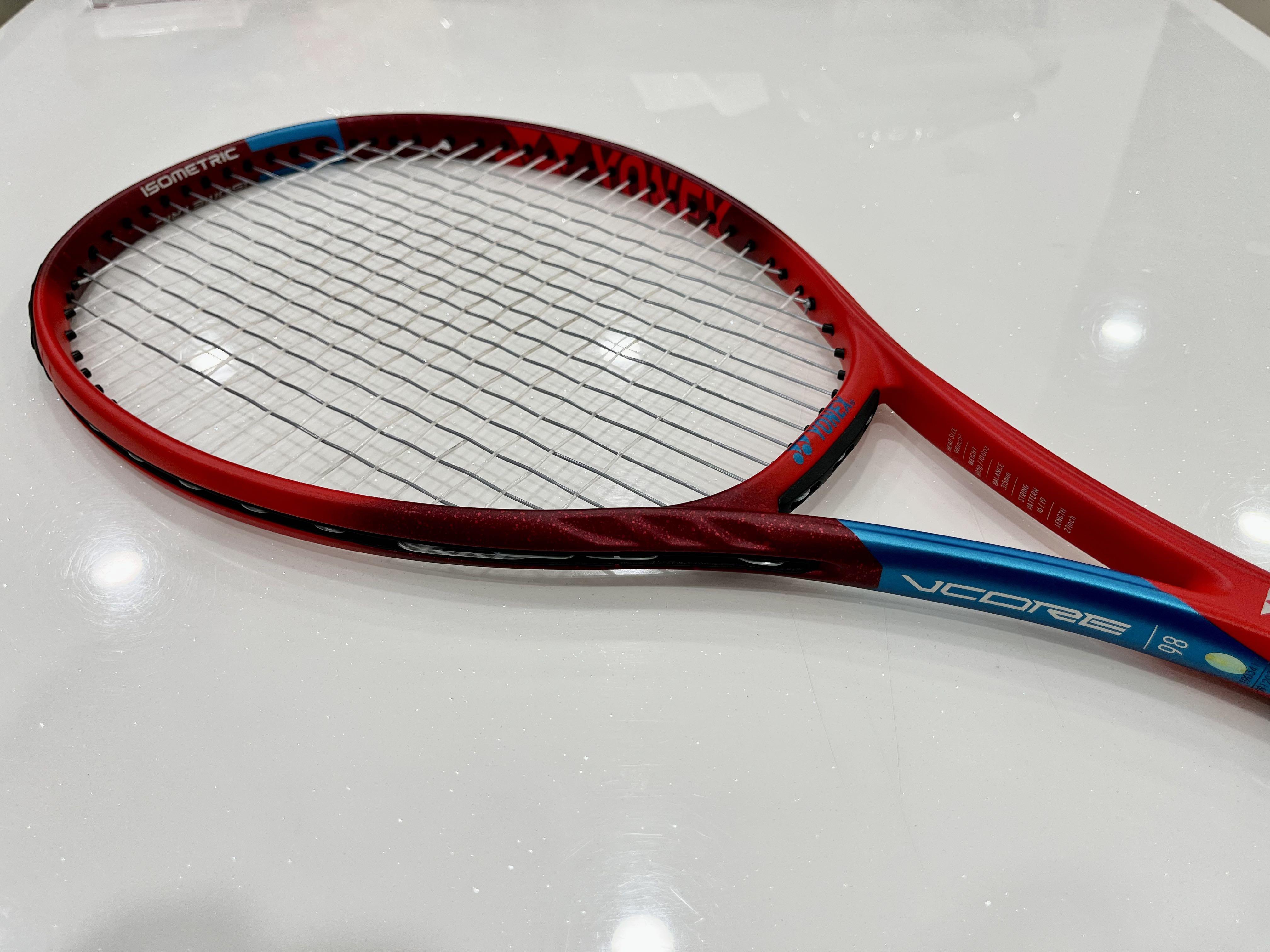 Yonex VCORE 98 (2021) Tennis Racquet, Sports Equipment, Sports & Games ...
