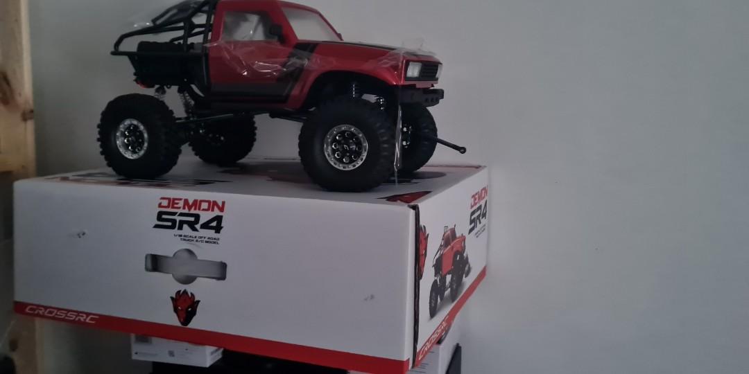 1/10 RTR Crawler crossrc Demon SR4 RC Scale crawler, Hobbies & Toys ...