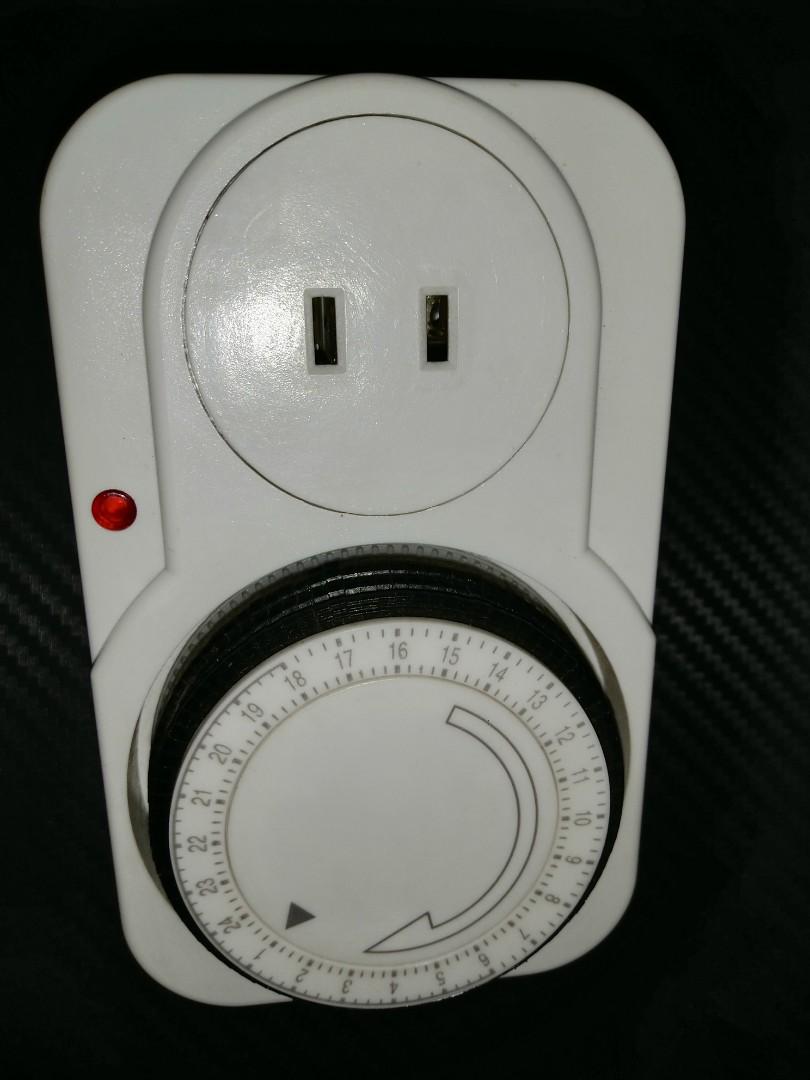 24 Hour Electric Mechanical Timer, TV & Home Appliances, Other Home ...