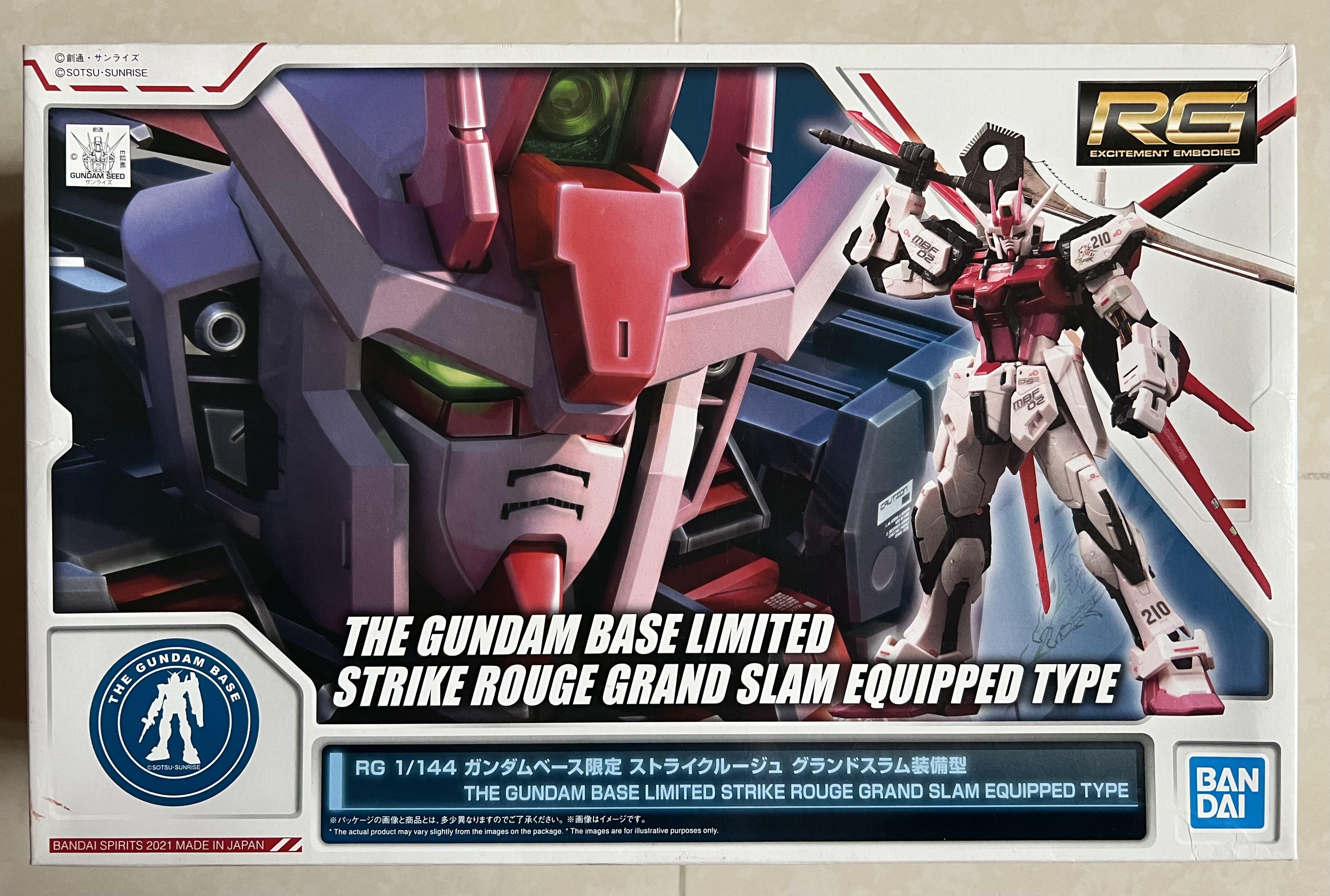 全新 RG STRIKE ROUGE GRAND SLAM EQUIPPED TYPE 高達 The Gundam Base Limited ...