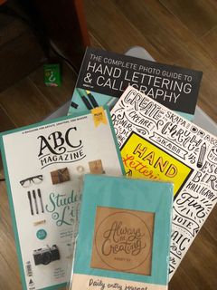 Abbey Sy Calligraphy Set, Hobbies & Toys, Books & Magazines, Magazines ...