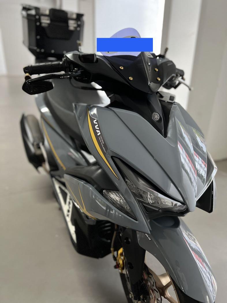 Aerox Keyless, Motorcycles, Motorcycles for Sale, Class 2B on Carousell