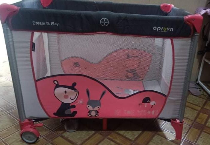 Apruva Crib for baby girl, Babies & Kids, Baby Nursery & Kids Furniture ...
