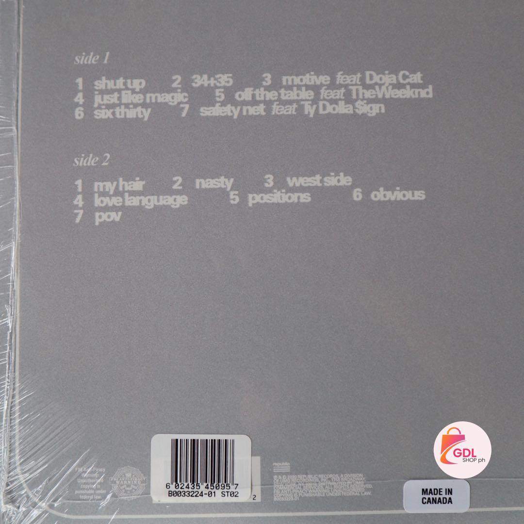 Ariana Grande Positions Target Exclusive Glow in the Dark Green Vinyl ...