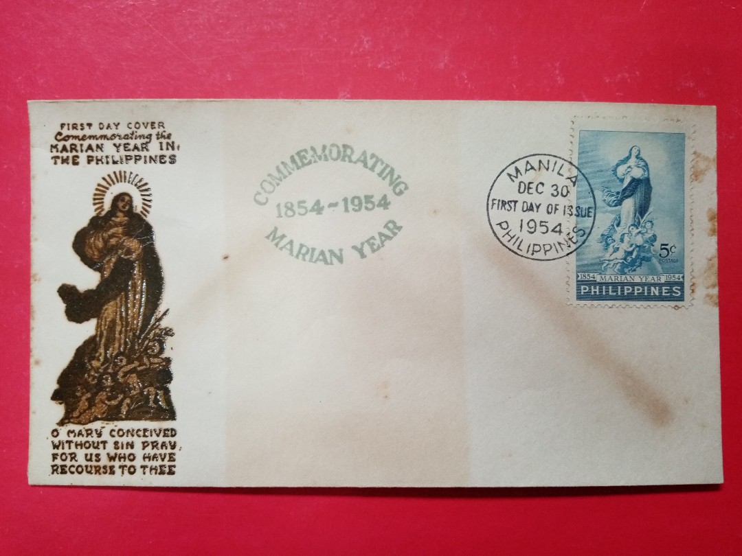 B3-7 COMMEMORATING THE MARIAN YEAR IN THE PHILIPPINES, Hobbies & Toys ...