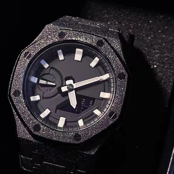 Batman bling edition frosted mystery black Casio gshock ga2100 ga2110 ...