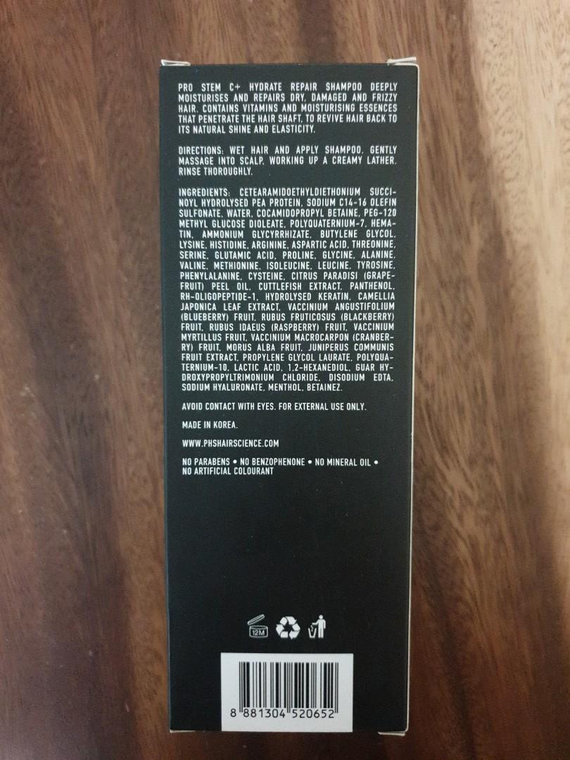 [BNIB] PHS HAIRSCIENCE PRO STEM C+ REPAIR SHAMPOO, Beauty & Personal Care, Hair on Carousell