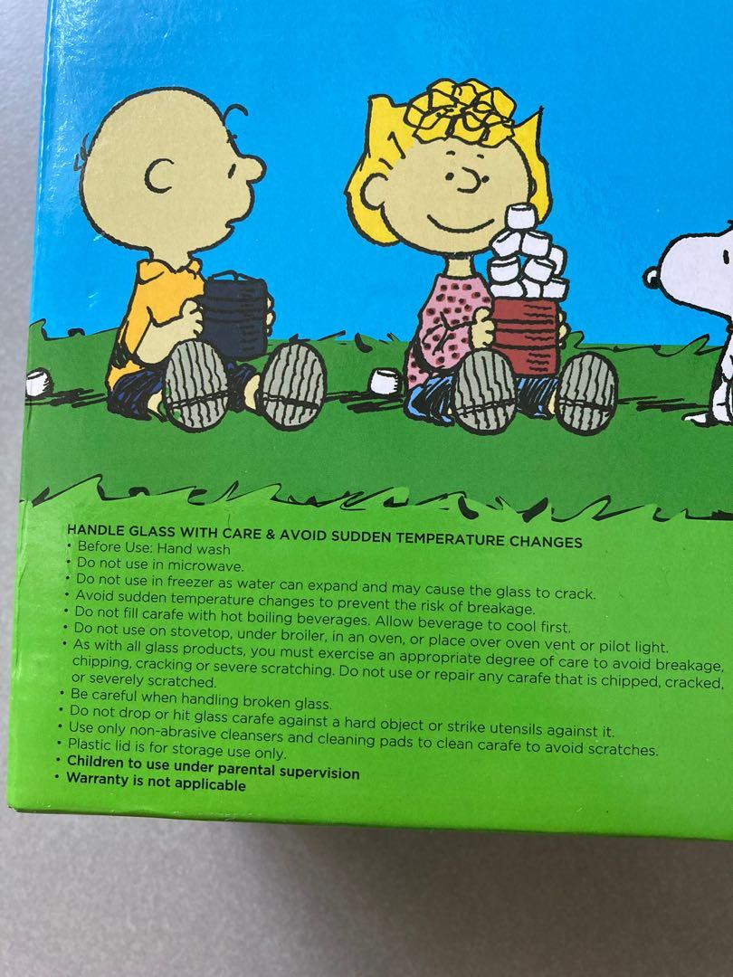 BNIB Pyrex Snoopy pitcher 1.2L, Furniture & Home Living, Kitchenware ...