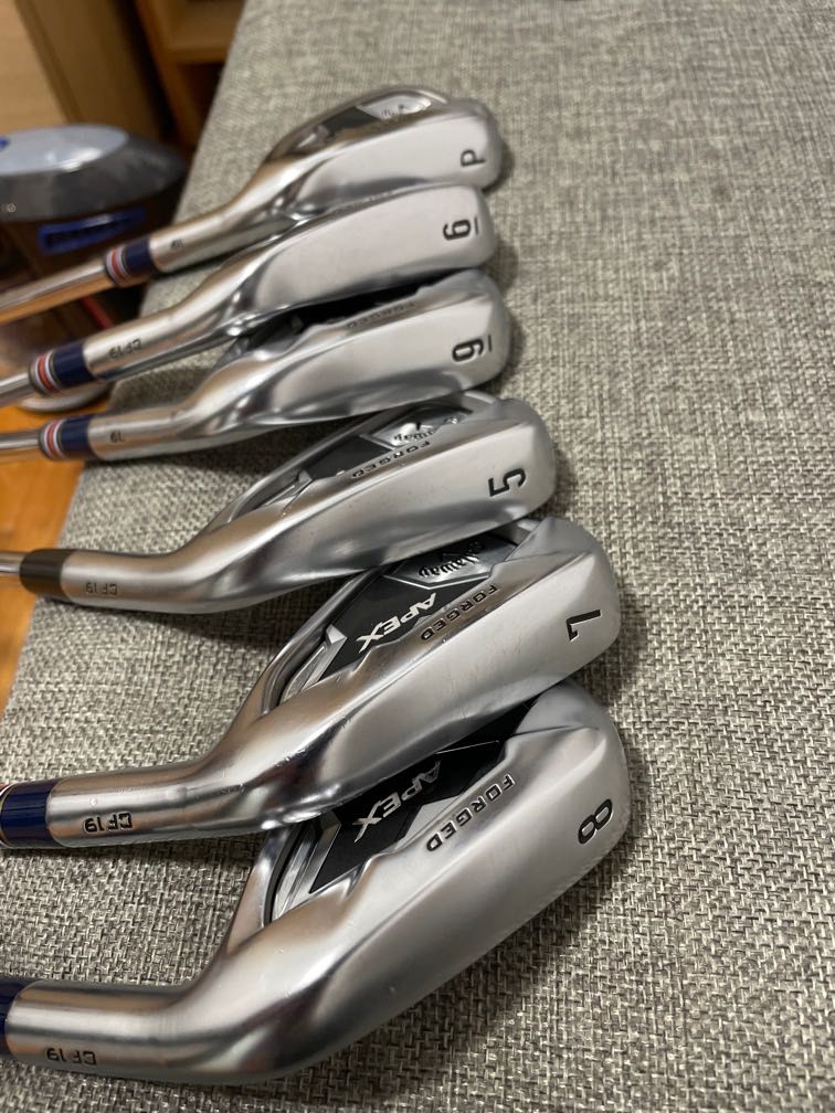Callaway Apex CF19 forged iron set, Sports Equipment, Sports & Games ...