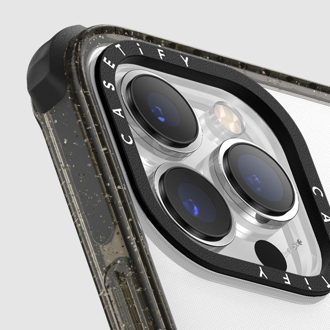 Casetify iPhone 12 Pro Max RECASETiFY Ultra Impact Crush Case - Glossy Black / Black, Mobile ...