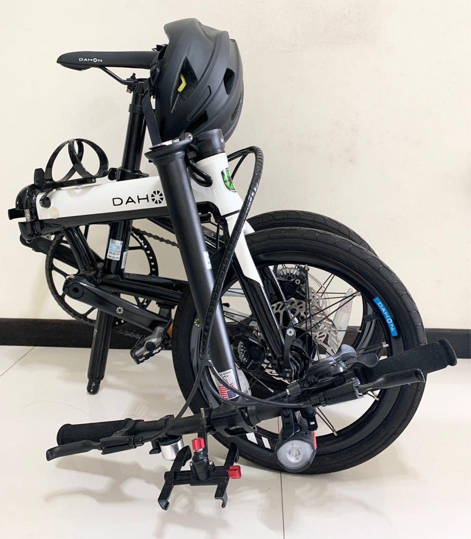 DAHON K3 Plus White 16" 9speed Foldable Bike, Sports Equipment ...