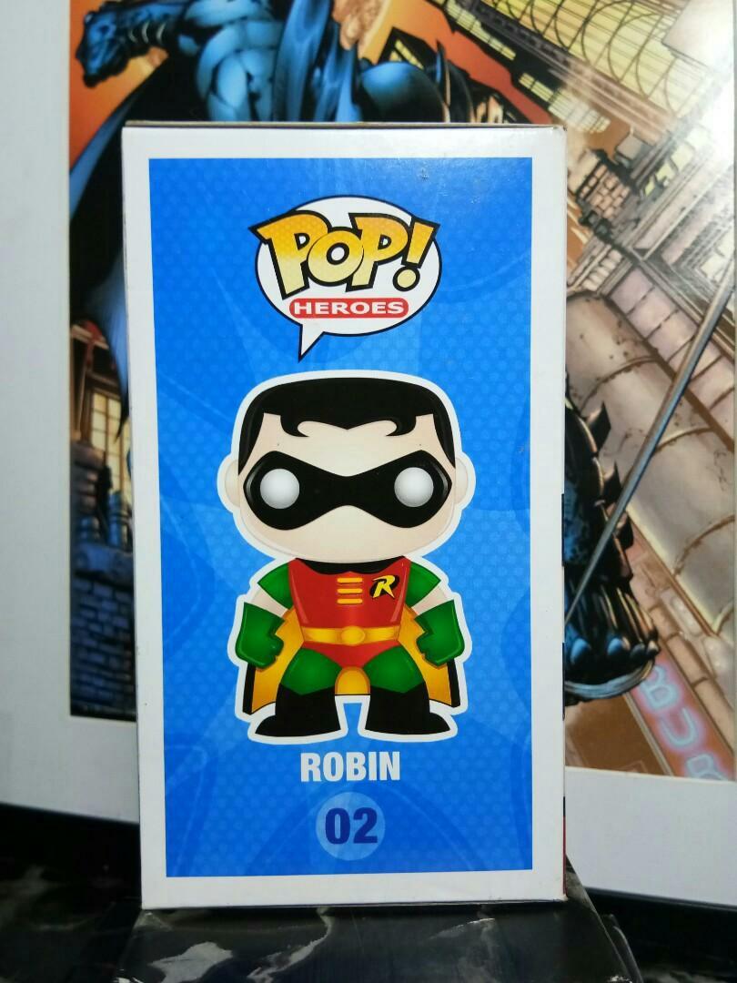 Dc Super Heroes Robin Funko Pop 02 Hobbies And Toys Toys And Games On