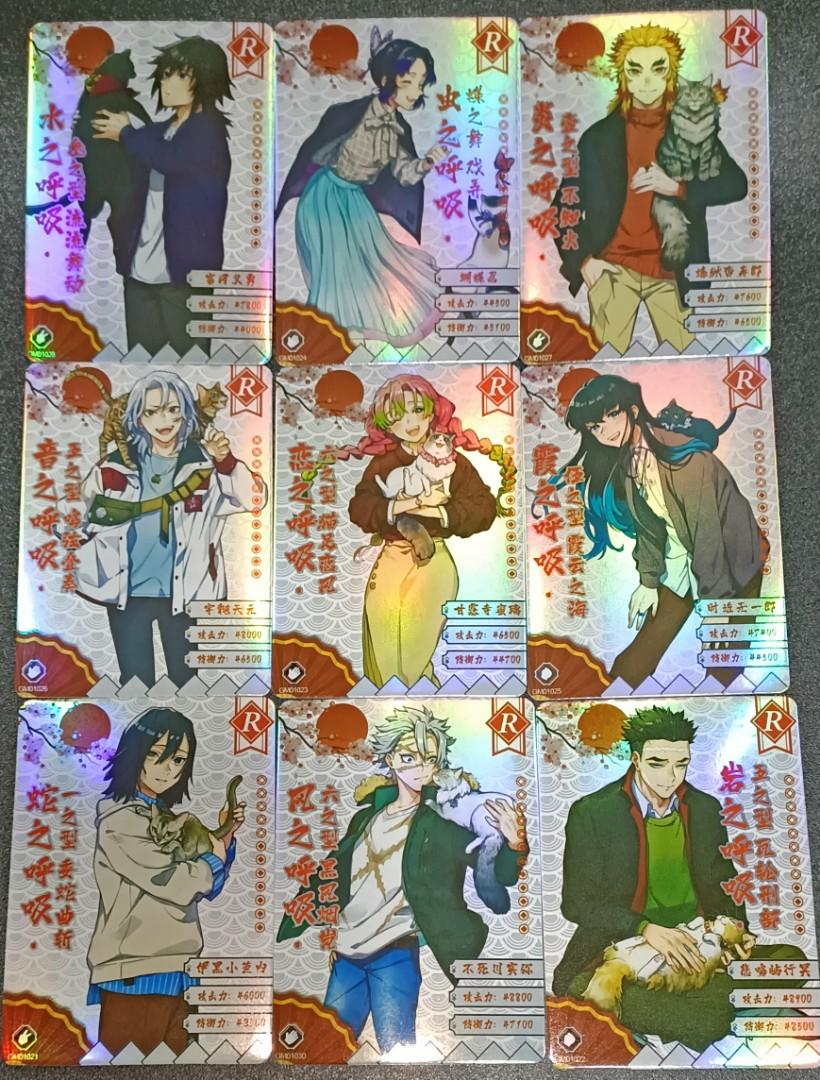 Demon Slayer Hashira Card Sets, Hobbies & Toys, Toys & Games on Carousell