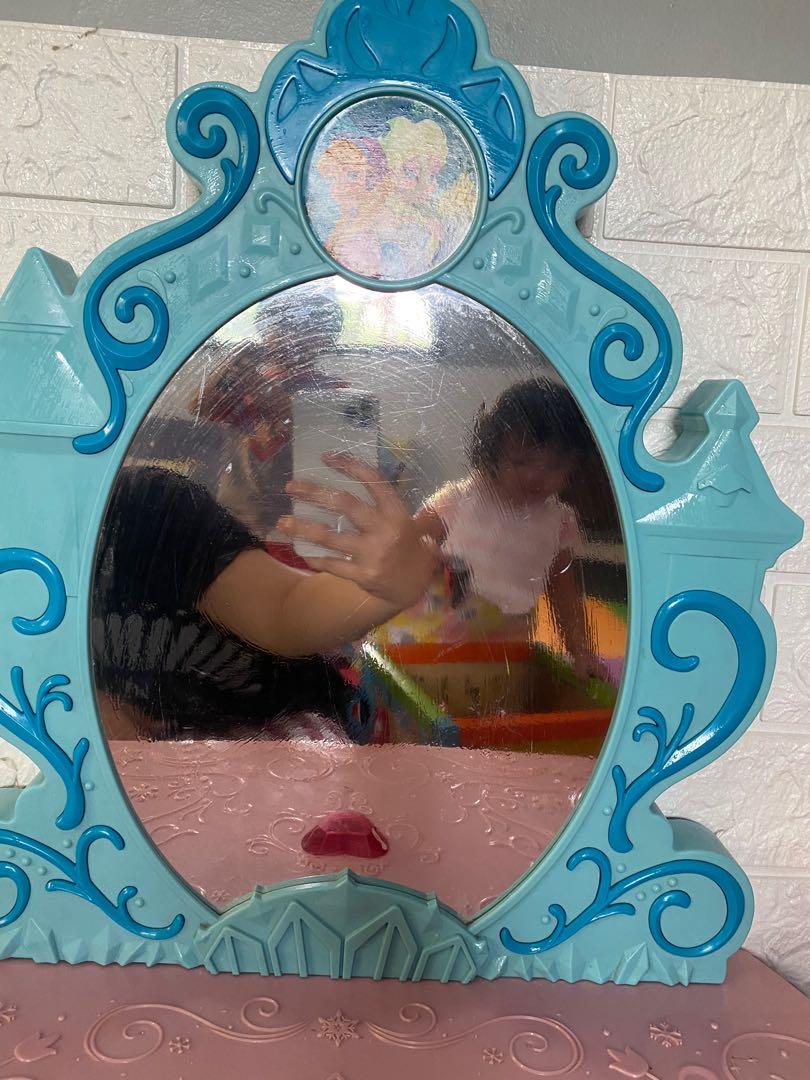 Disney Frozen Vanity Mirror, Babies & Kids, Infant Playtime on Carousell