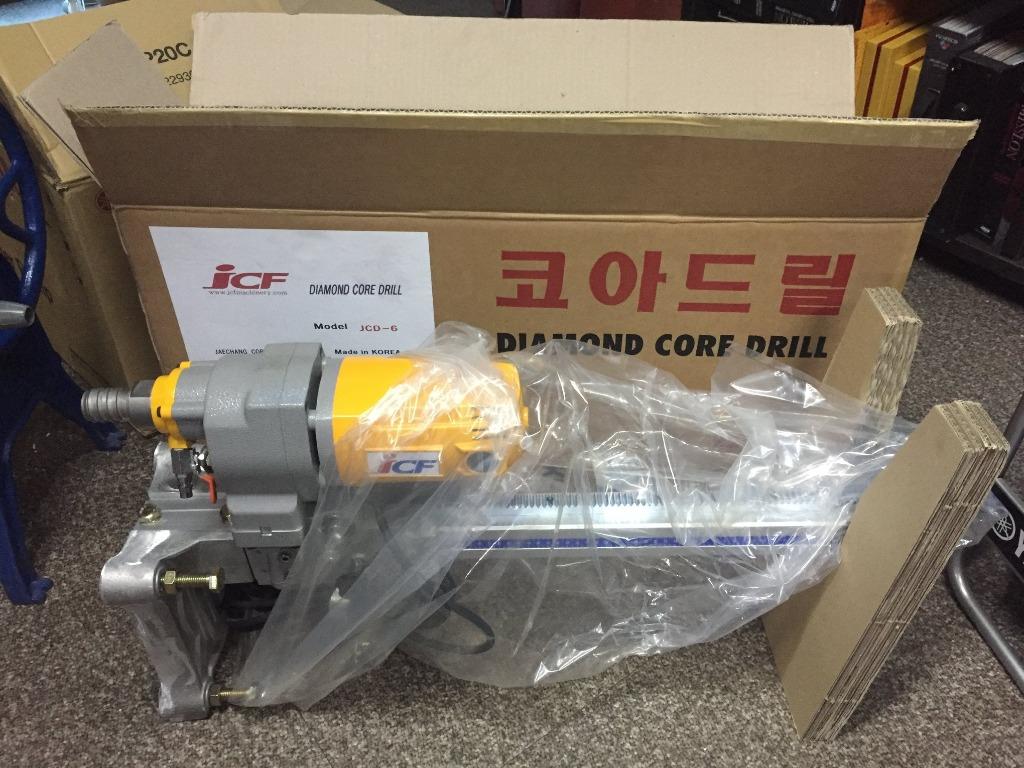 Electric Heavy Duty Core Drill MAchine made in KOrea, Commercial ...