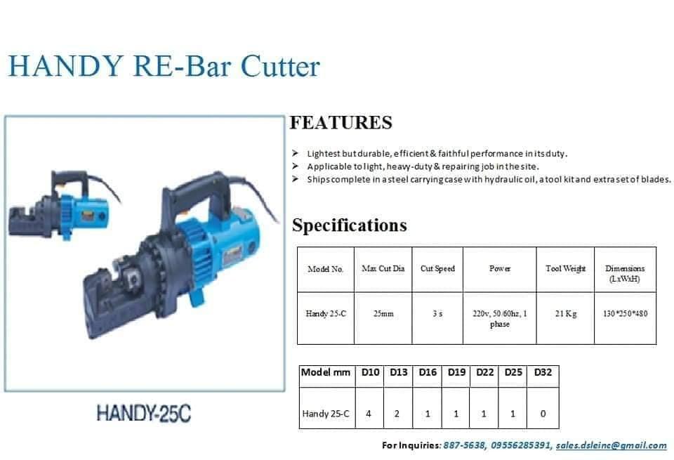 Electric Rebar Bender and Bar Cutter or Bar Bender MAde in korea ...
