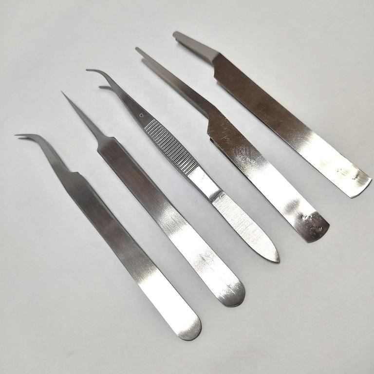 Entomology Featherweight Forceps Set of 5 for precise handling of ...