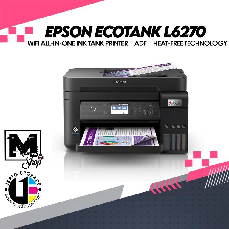 Epson EcoTank L6270 Wi-Fi Duplex All-in-One Ink Tank Printer, Computers ...