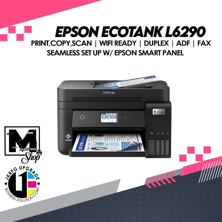 Epson L6290 Wi-Fi Duplex All-in-One Ink Tank Printer with ADF ...