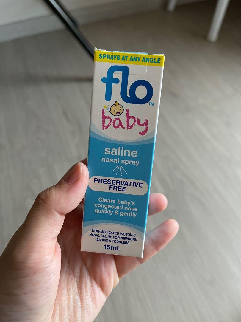 Flo baby saline nasal spray 15ml, Babies & Kids, Bathing & Changing ...
