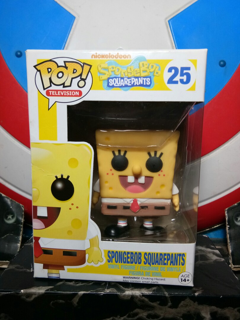 Funko Pop Spongebob Squarepants #25 Vinyl Figure, Hobbies & Toys, Toys ...