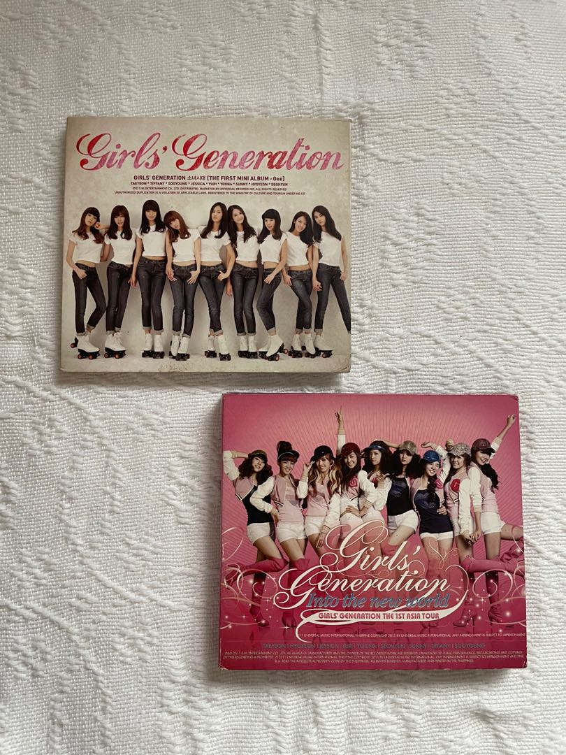 Girls Generation Albums (1st Mini Album and Asia Tour) , Hobbies & Toys ...