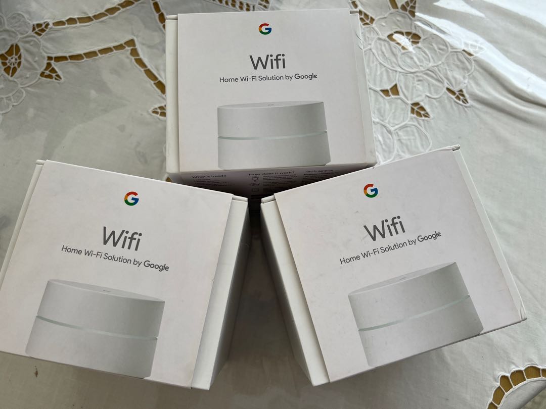 Google Mesh Wifi Router, Computers & Tech, Parts & Accessories ...