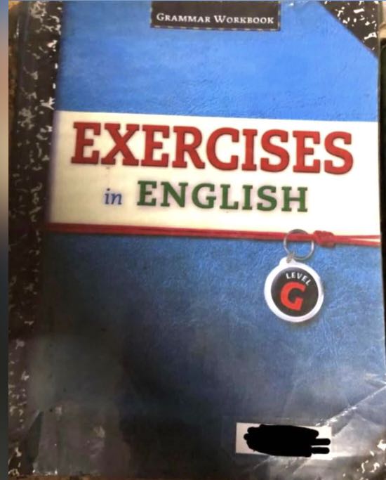 Grammar Workbook Exercises in English, Hobbies & Toys, Books ...