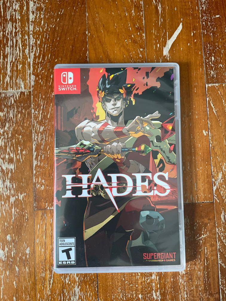 Hades Nintendo switch cartridge game, Video Gaming, Video Games ...