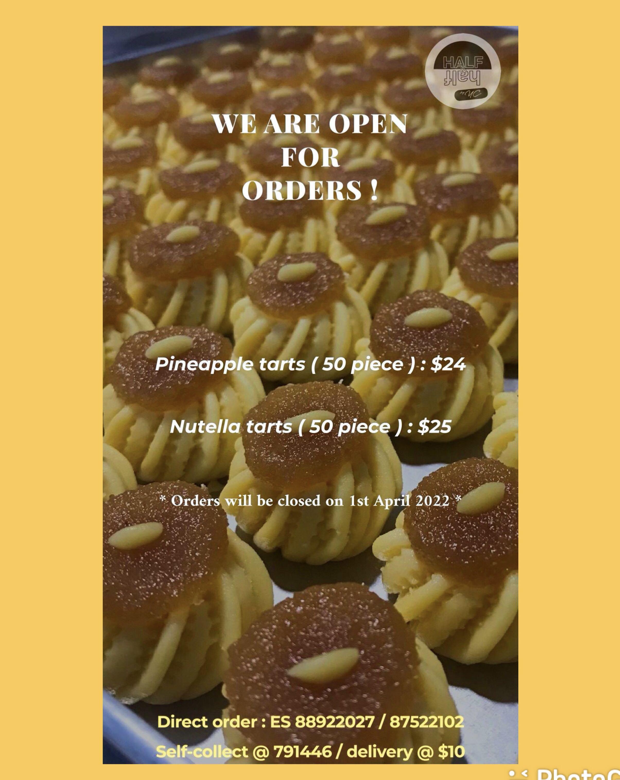 Hari Raya orders are now open!, Food & Drinks, Homemade Bakes on Carousell