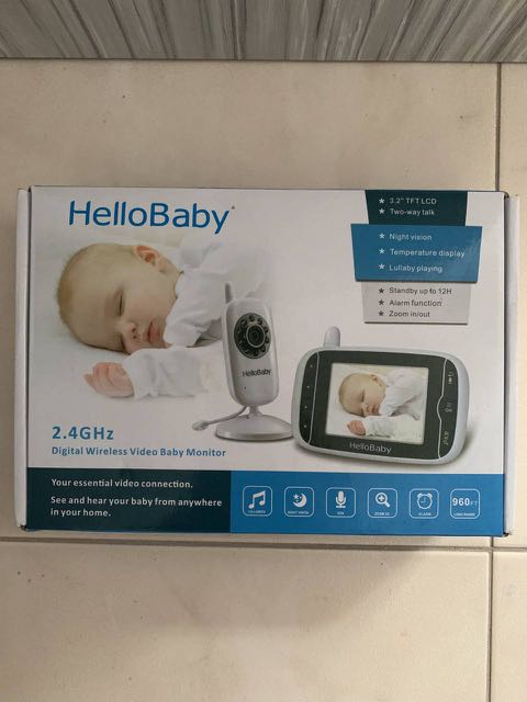 Hello Baby HB32 Monitor, Babies & Kids, Baby Monitors on Carousell