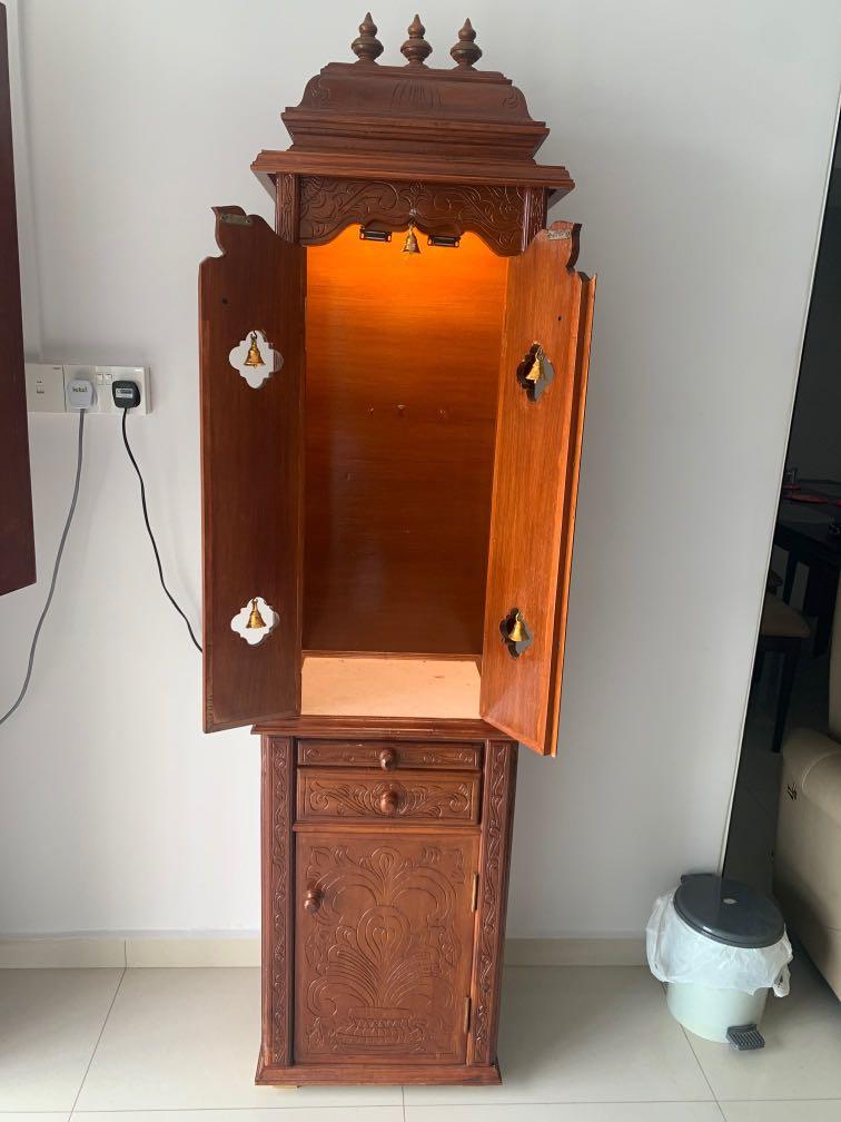 Hindu prayer altar, Furniture & Home Living, Furniture, Shelves ...