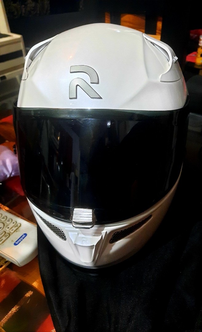 Hjc rpha 10 plus pearl white helmet, Hobbies & Toys, Travel, Travel ...