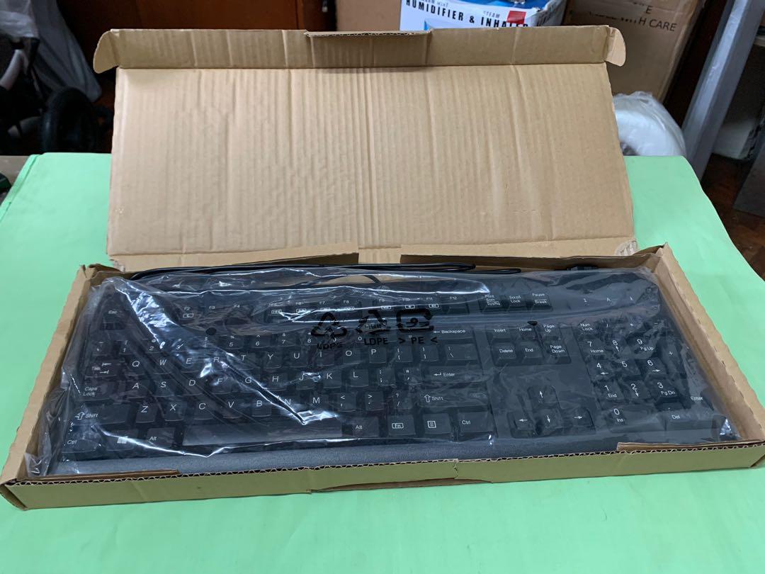 HP Professional USB Desktop Computer Keyboard Full Size bnew, Computers ...