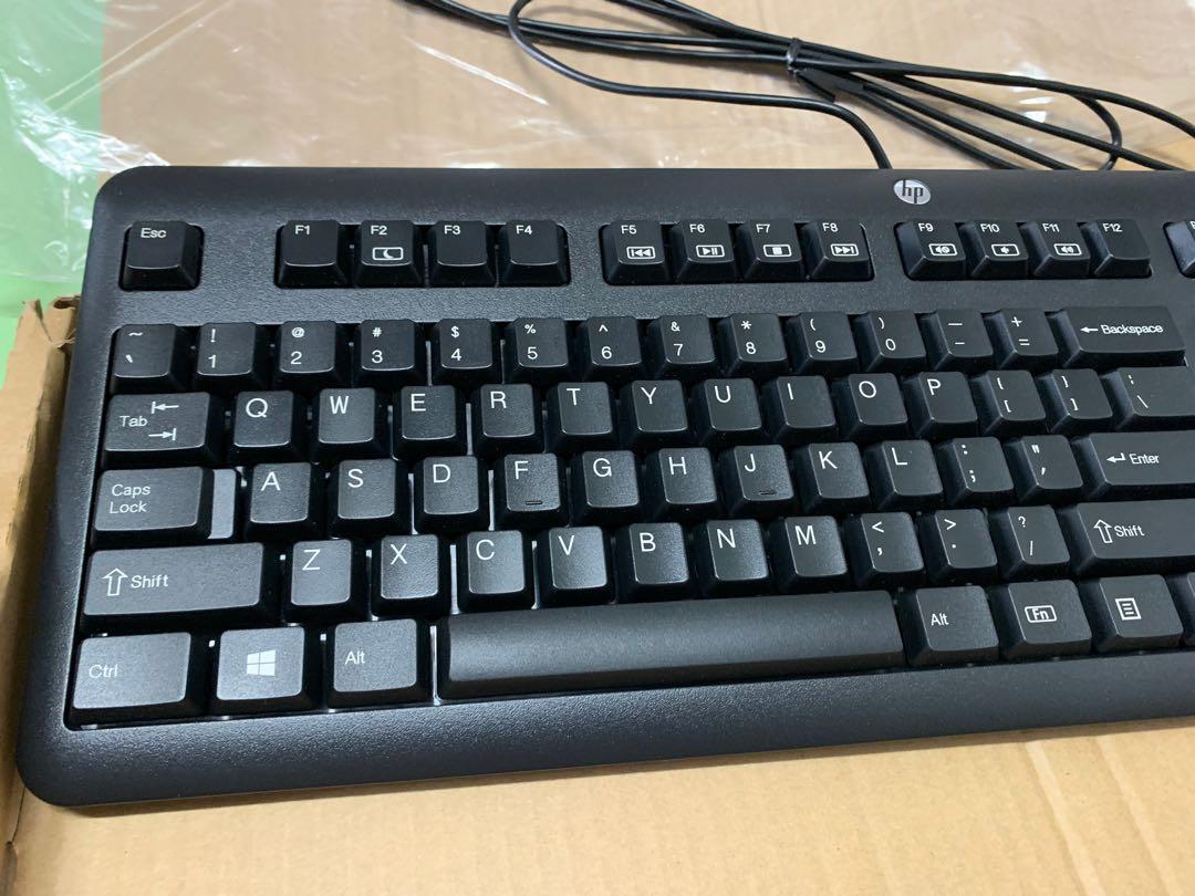 HP Professional USB Desktop Computer Keyboard Full Size bnew, Computers ...