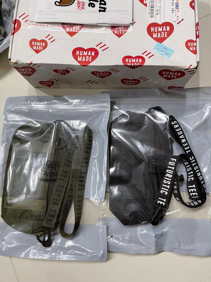 Human made military pouch #1, Men's Fashion, Bags, Belt bags, Clutches ...