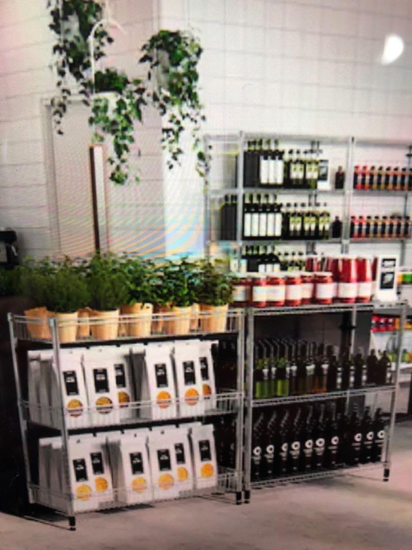 IKEA Omar 3 tier shelving unit, Furniture & Home Living, Bathroom & Kitchen Fixtures on Carousell