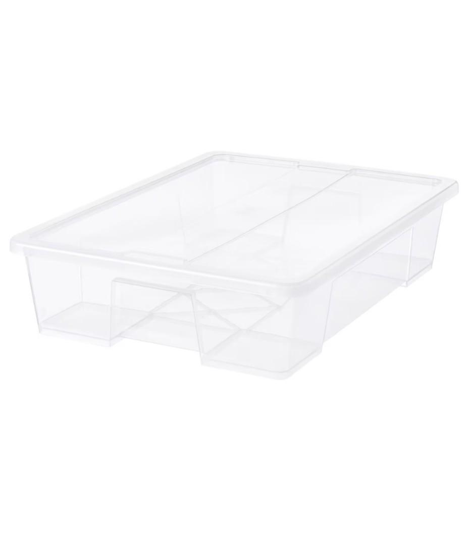 Ikea Samla Boxes with Lid, Furniture & Home Living, Home Improvement ...