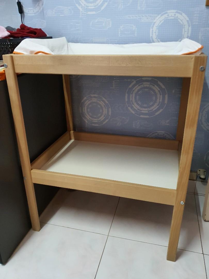 IKEA SNIGLAR Baby Cot & Changing Table, Babies & Kids, Baby Nursery & Kids Furniture, Cots ...