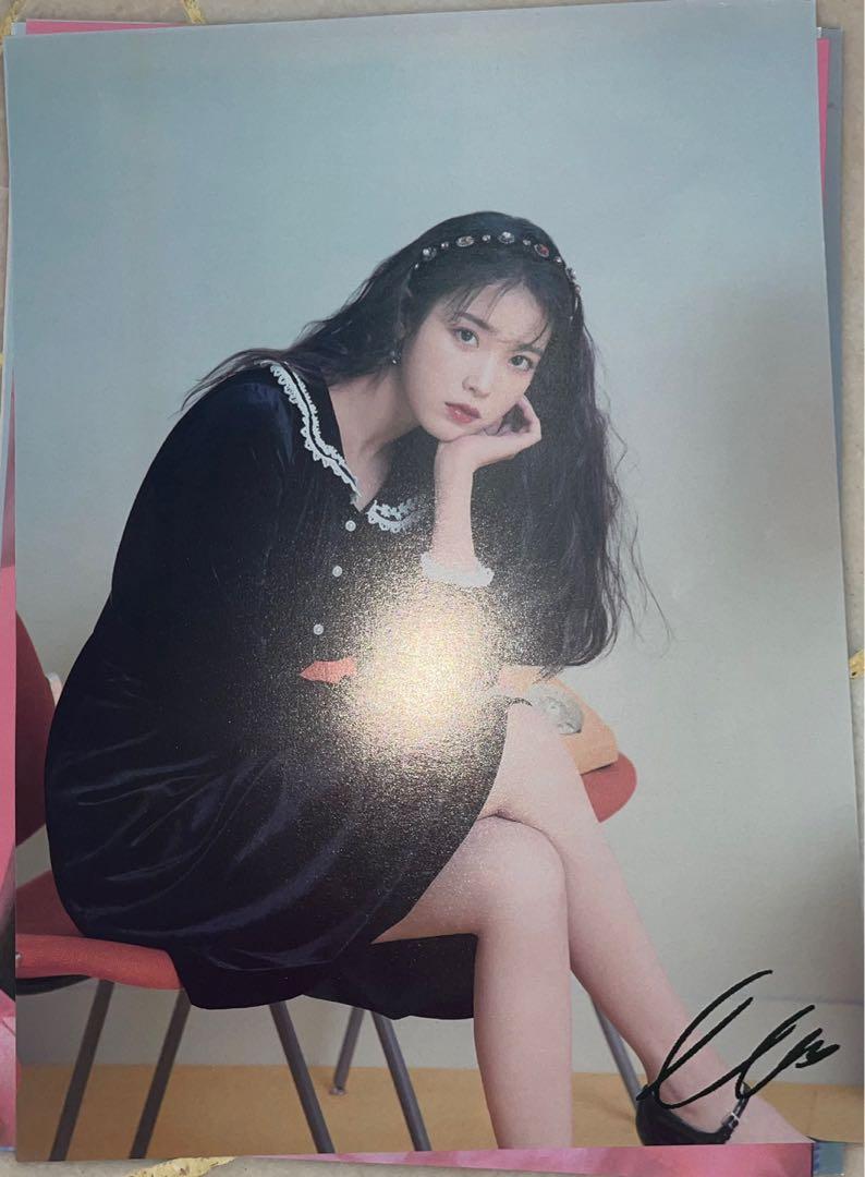 IU LAMINATED A4 POSTERS, Hobbies & Toys, Memorabilia & Collectibles, K-Wave on Carousell