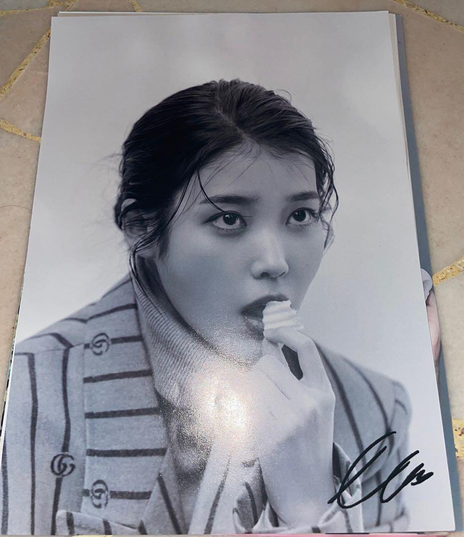 IU LAMINATED A4 POSTERS, Hobbies & Toys, Memorabilia & Collectibles, K-Wave on Carousell