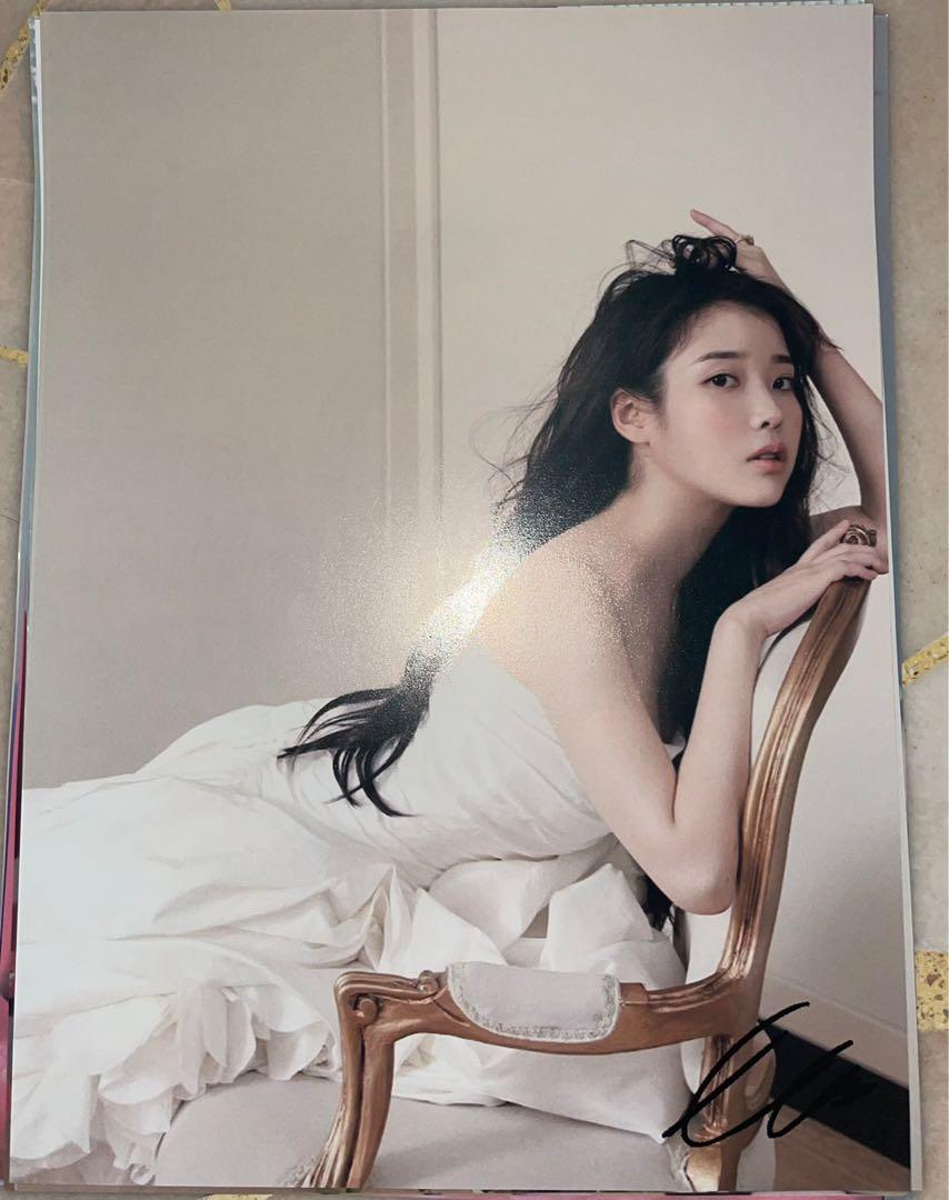IU LAMINATED A4 POSTERS, Hobbies & Toys, Memorabilia & Collectibles, K-Wave on Carousell