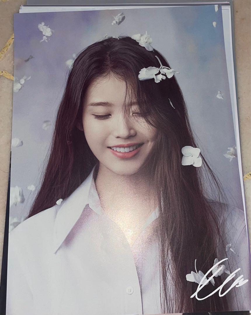 IU LAMINATED A4 POSTERS, Hobbies & Toys, Memorabilia & Collectibles, K-Wave on Carousell