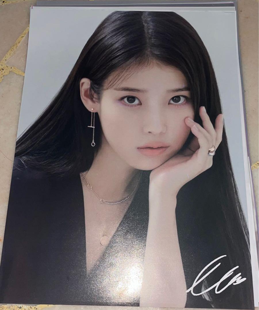 IU LAMINATED A4 POSTERS, Hobbies & Toys, Memorabilia & Collectibles, K-Wave on Carousell