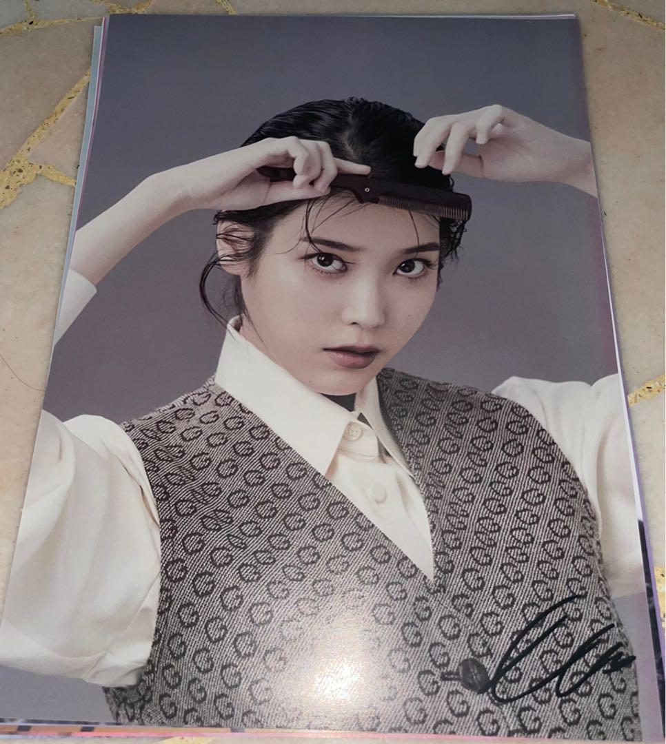 IU LAMINATED A4 POSTERS, Hobbies & Toys, Memorabilia & Collectibles, K-Wave on Carousell