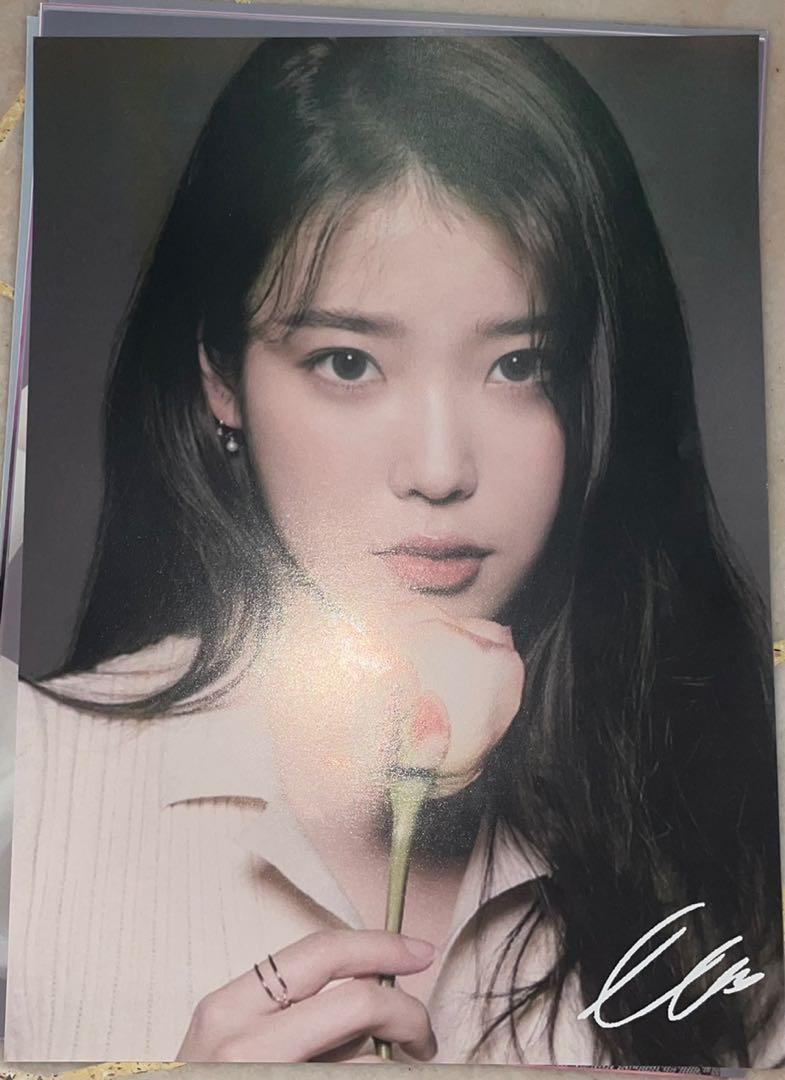 IU LAMINATED A4 POSTERS, Hobbies & Toys, Memorabilia & Collectibles, K-Wave on Carousell