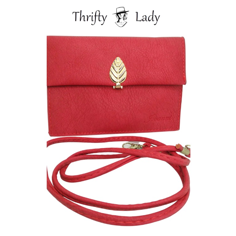 Jovanni Red Sling Bag, Women's Fashion, Bags & Wallets, Shoulder Bags ...