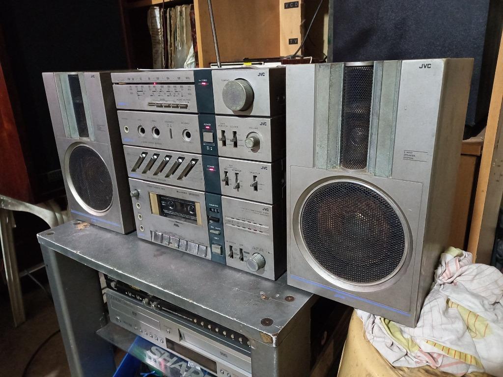 JVC PC-6 mini compo/boombox, Audio, Other Audio Equipment on Carousell